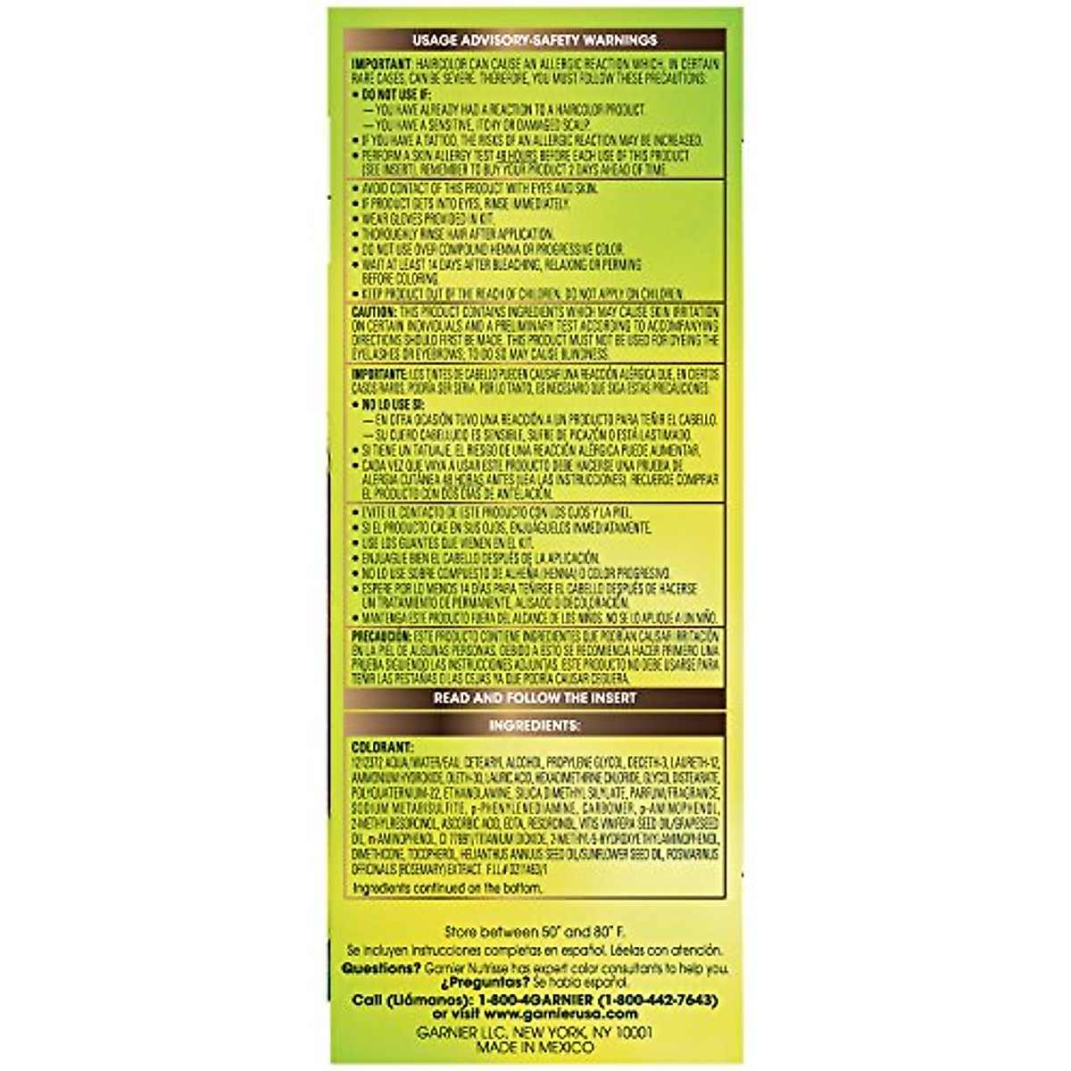 Garnier Nutrisse Haircolor, 53 Medium Golden Brown 1 ea (Pack of 2)