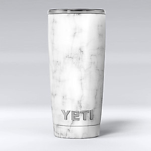 Design Skinz Slate Marble Surface V57 - Skin Decal Vinyl Wrap Kit Compatible with The Yeti Rambler Cooler Tumbler Cups