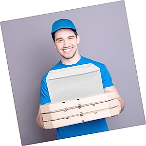 Anneome Cake Insulation Bag Bbq Lunch Thermal Bag Insulated Food Carrier Tote Bags Outdoor Lunch Bag Travel Insulated Bag Heated Pizza Bags Meal Bag Pizza Bag Cloth White