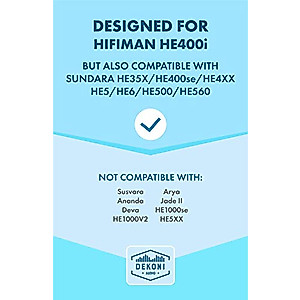 Dekoni Audio Elite Hybrid Earpads for Select HiFiMan Headphones
