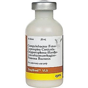 Zoetis 2644890C Stay Bred VL5-10 dose
