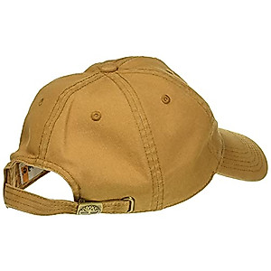 Timberland Men's Cotton Canvas Baseball Cap, Wheat Boot, One Size
