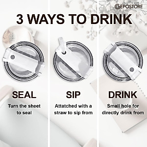 GEPOSTORE Christmas Gifts for Women Girls, Blue Donkey 40oz Tumbler with Handle, Cute Cartoon Character Tumbler, Birthday Gifts for Movie Lover