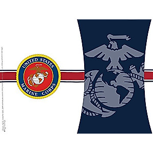 Tervis Marines Made in USA Double Walled Insulated Tumbler Travel Cup Keeps Drinks Cold & Hot, 24oz, Pride