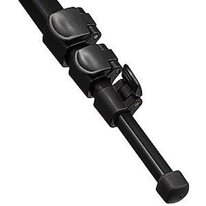 Velbon EXUP-300 Monopod 409300 4-Stage Lever Lock Leg Diameter 0.8 inch (20 mm) Small, Head Sold Separately, Base Diameter 1.1 inches (28 mm), Aluminum Legs