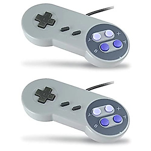 GRABOTE 2 Packs USB Controller For SNES/NES Classic for PC/Windows/iOS/Android