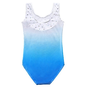 DAXIANG Sleeveless Leotard Girls Black Leotard for Toddler Dance Unitards Biketards