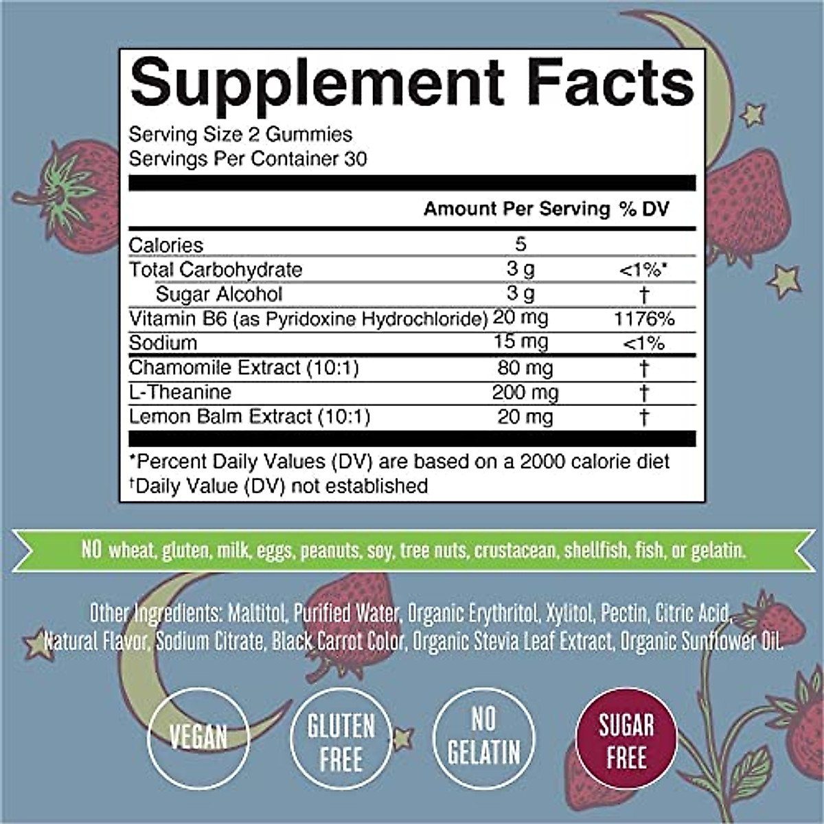 Stress Relief Vita-Beans for Adults & Adult Sleep Gummies NO Melatonin Bundle by MaryRuth's | Magnesium & L-Theanine | Natural Calm, Relaxation, Stress and Mood Support | NO Melatonin | Sleep Support