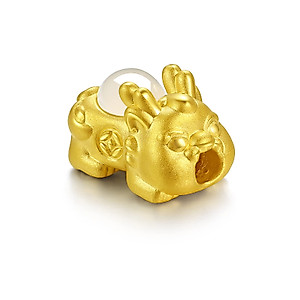 ZHOU LIU FU 24K Solid Gold Bracelets for Women, Real Pure Gold Pixiu Bracelet, Adjustable Red Agate Bead Bracelets with White or Green Nephrite Jade for Men Teen Girls