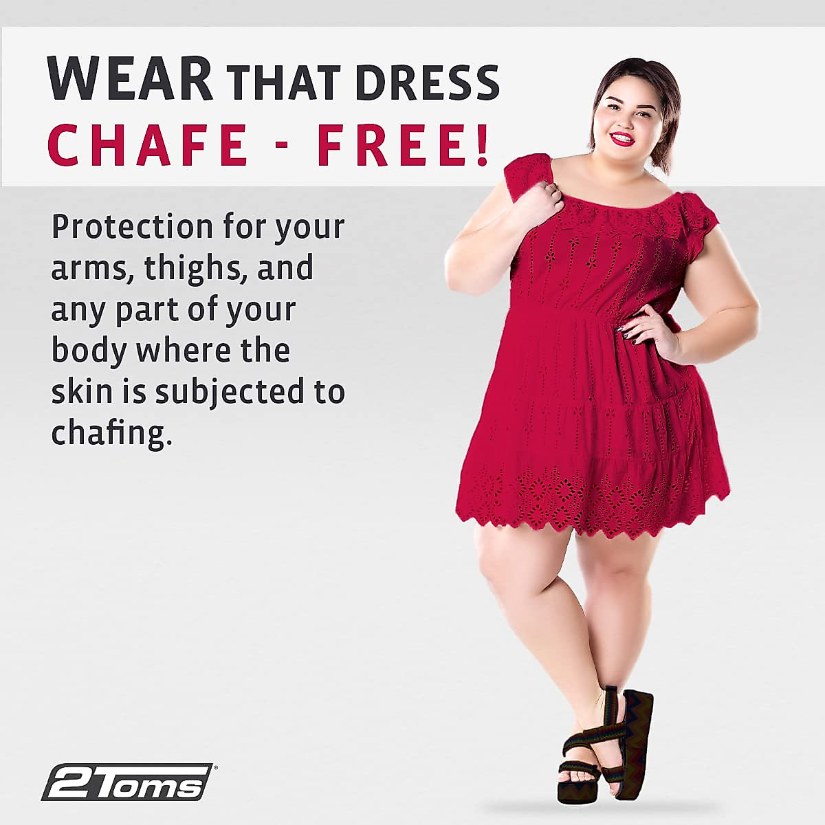 2Toms SportShield XTRA, Soothing All Day Anti Chafe Prevention, Waterproof Protection from Thigh Chafing and Skin Irritation, 1.5 Ounce Bottle