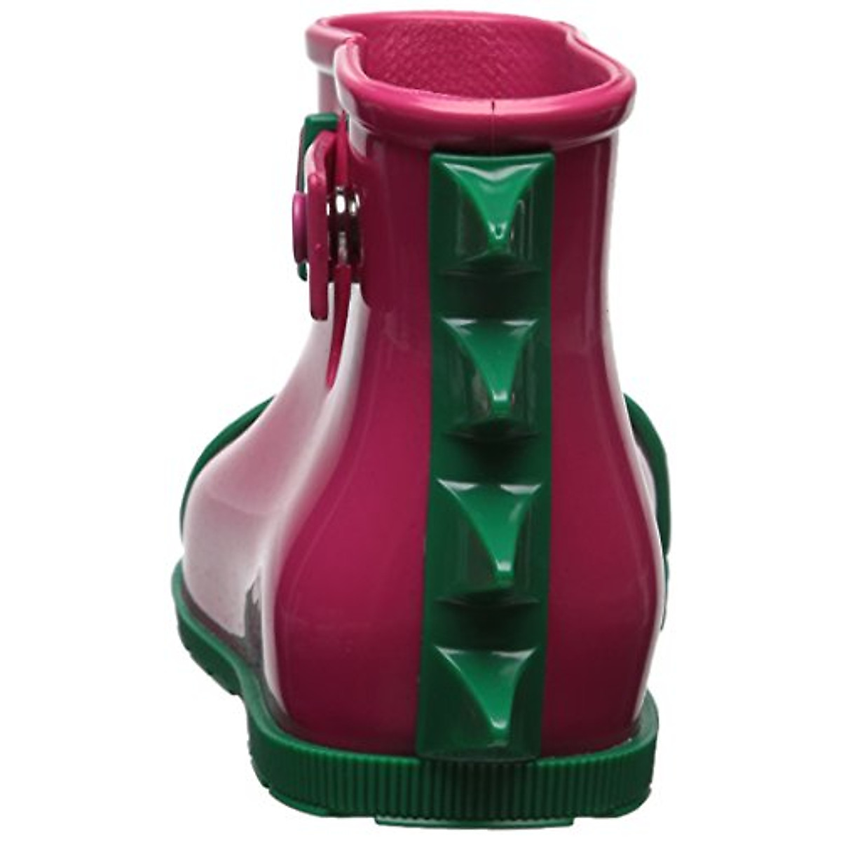 Mini Melissa Kids' Mini Sugar Fabula Rain Boot,Pink,5 Regular US Toddler