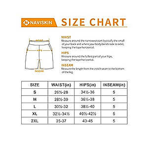 NAVISKIN Women's 5" Shorts Outdoor Hiking Paddling Board Shorts UPF 50+ Quick Dry Short Navy Size M
