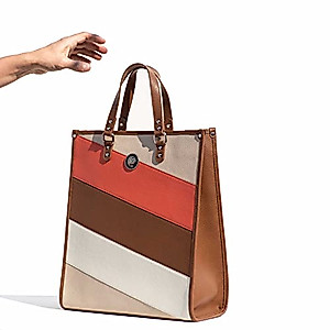 Trendy, Stylish, and Fashionable Chek Jawa shoulder Tote Bag for women’s, large size - Leather Handbag.