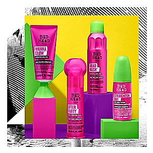 TIGI Bed Head Straighten Out Anti Frizz Serum for Smooth Shiny Hair 3.38 fl oz
