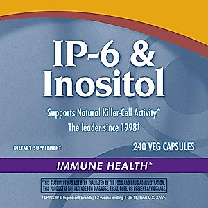 Nature's Way Cell Forté IP-6 & Inositol Supplement, Gluten-Free, Vegan, 240 Capsules