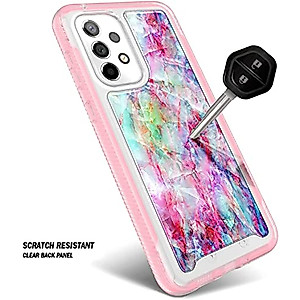 NZND Case for Samsung Galaxy A23 5G / 4G LTE with [Built-in Screen Protector], Full-Body Protective Shockproof Rugged Bumper Cover, Impact Resist Durable Phone Case (Fantasy)