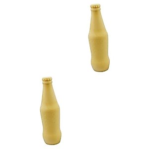 Didiseaon 2pcs Pet Dog Chewing Toys Pet Dental Chew Toys The Dog Brain Toy Puppy Chewing Toys Molar Cleaning Toy Puppy Chew Toy Dog Teether Chew Toys Decorative Puppy Toy Puzzle Soda Bottle