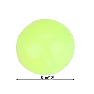 Plastic Assorted Round Float Glow Beads Fishing Bait Eggs Tackle Lures Tools Accessory For Outdoor Fishing,1000pcs/Box Fishing Beads, 1000pcs/Box Fishing Beads, Plastic Assorted Round Glow Fishi