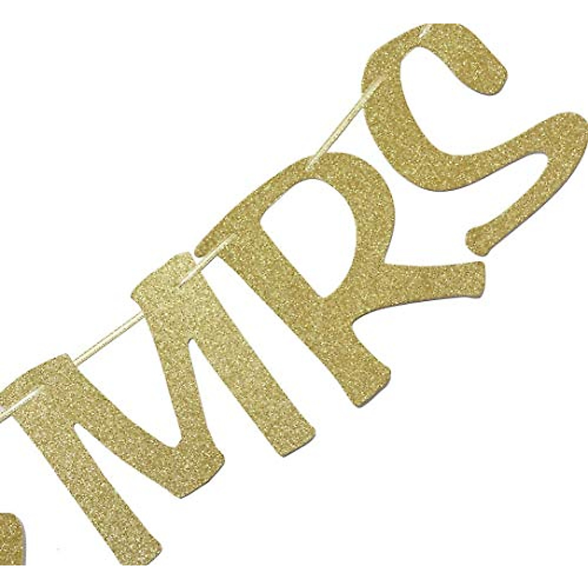 Future Mrs & Mrs Banner Gold Glitter Photo Booth Props for Lesbian Bridal Shower Engagement Wedding Bachelorette Party Decor