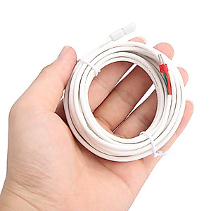 TOPINCN Temperature Floor Sensor, 3 Meters Floor Heating Sensor Probe, Underfloor Heating Thermostat Accessory Floor Temperature Sensor Probe 9.84FT Cable