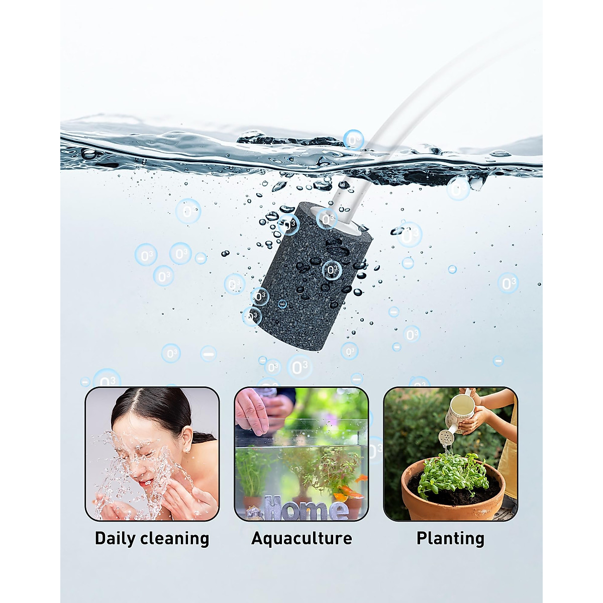 Portable Ozone Machine Generation for water and Air Blue