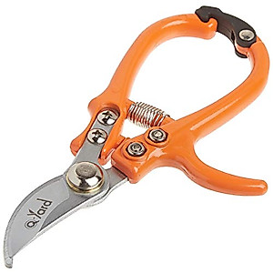 2 - pack Q-yard Pruning Shear, Mini- Extra Sharp Garden Hand Pruners, Easier Cutting, Comfortable Ergonomic, Less Effort - Gardening Scissors for Men & Women