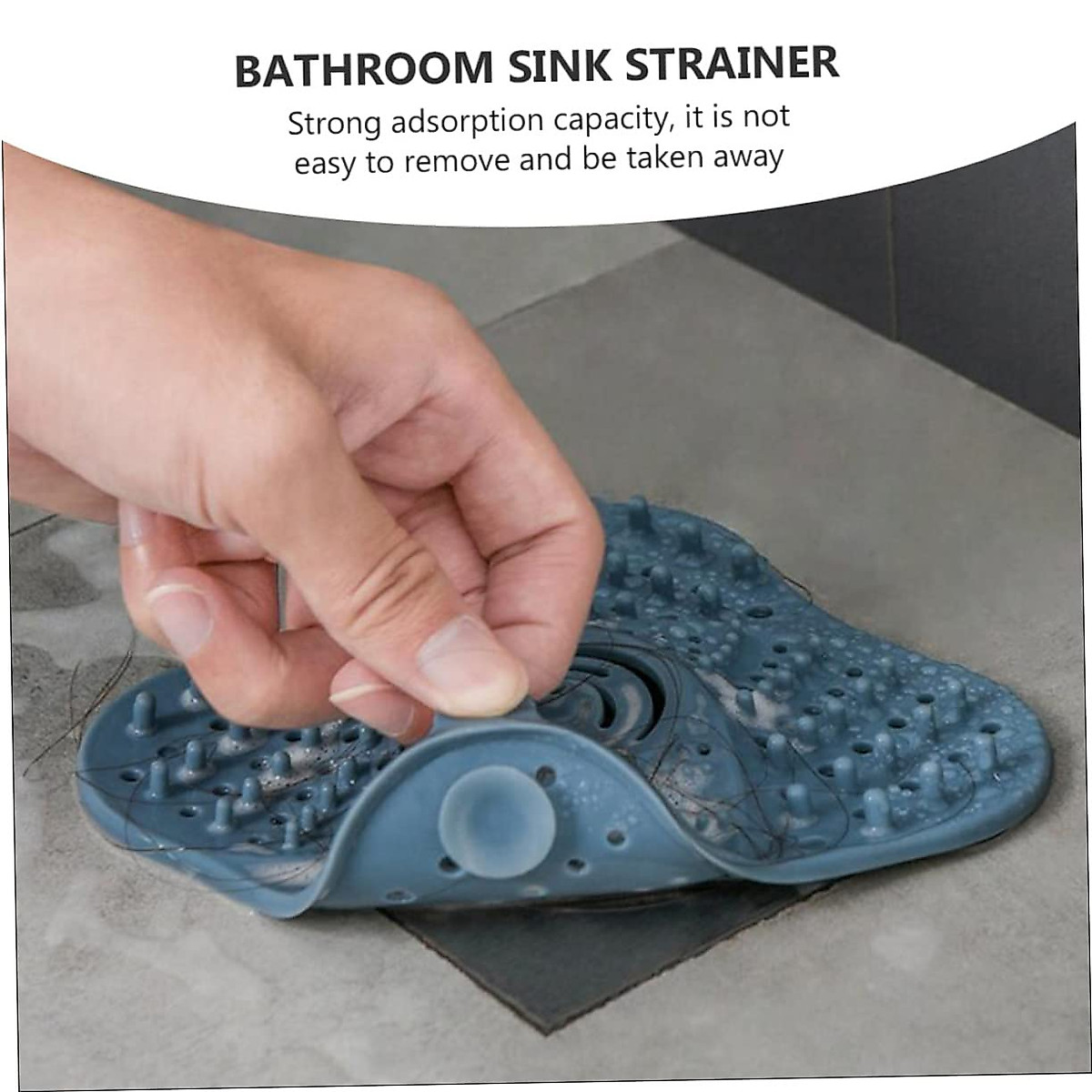 FUDGIO 4pcs Sink Filter Kitchen Sink Covers Draining Meshes Bathtub Drain Strainer Bath Drain Cover Silicone Drain Cover Bathtub Stickers Sink Accessory Kitchen Sink Filter Floor Drain