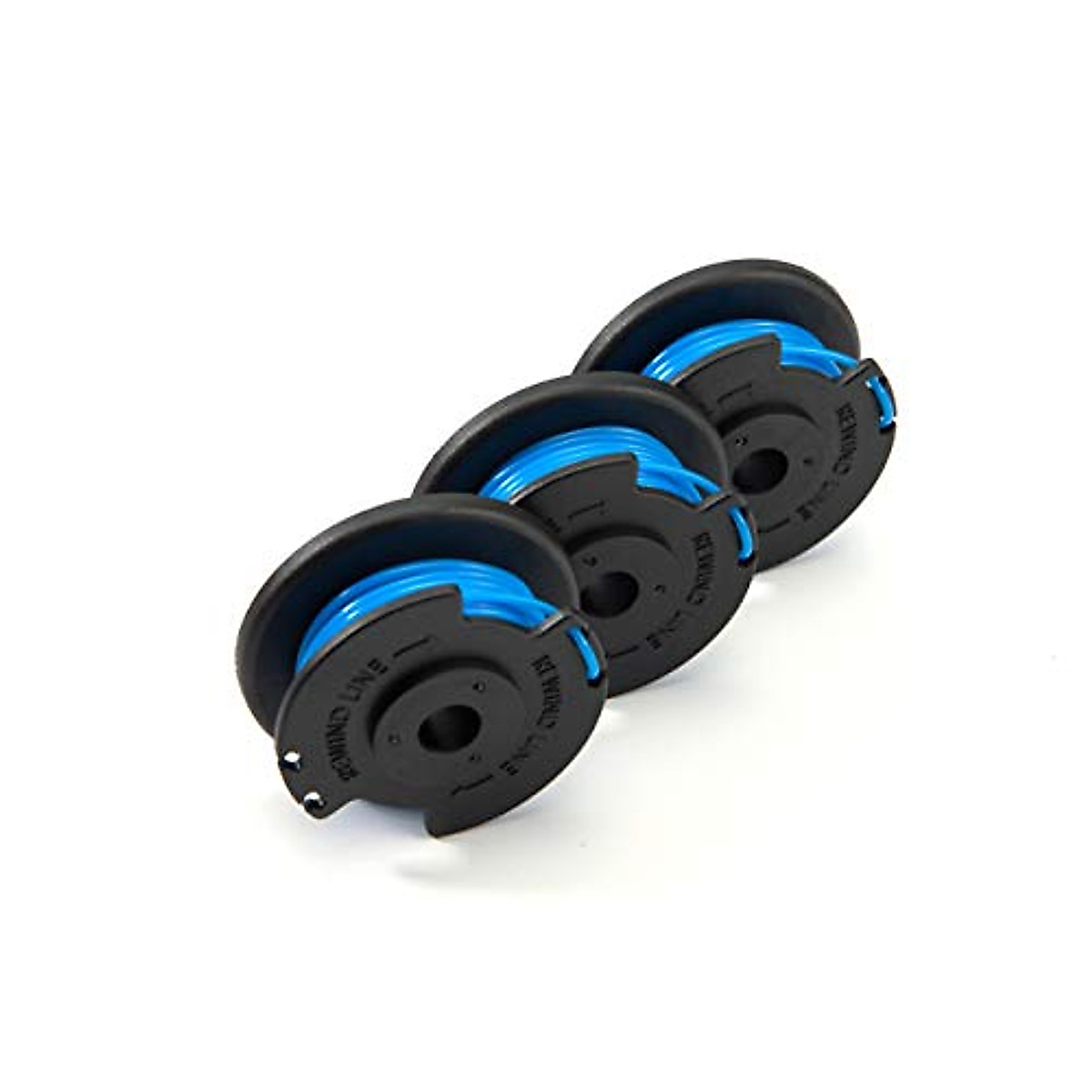 Ryobi One+ AC14RL3A .065 Line and Spool Replacement for Ryobi 18v, 24v, and 40v Cordless Trimmers (3 Pack)