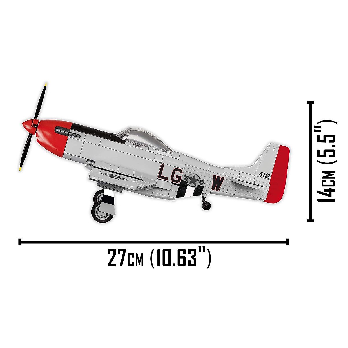 COBI TOP Gun: Maverick Mustang P-51D