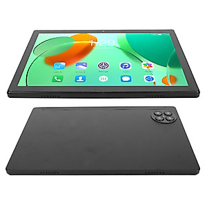 DAUZ 10.1 Inch FHD Tablet, 8GB 256GB 5G WiFi 2 in 1 7000mAh Tablet PC for Travel (US Plug)