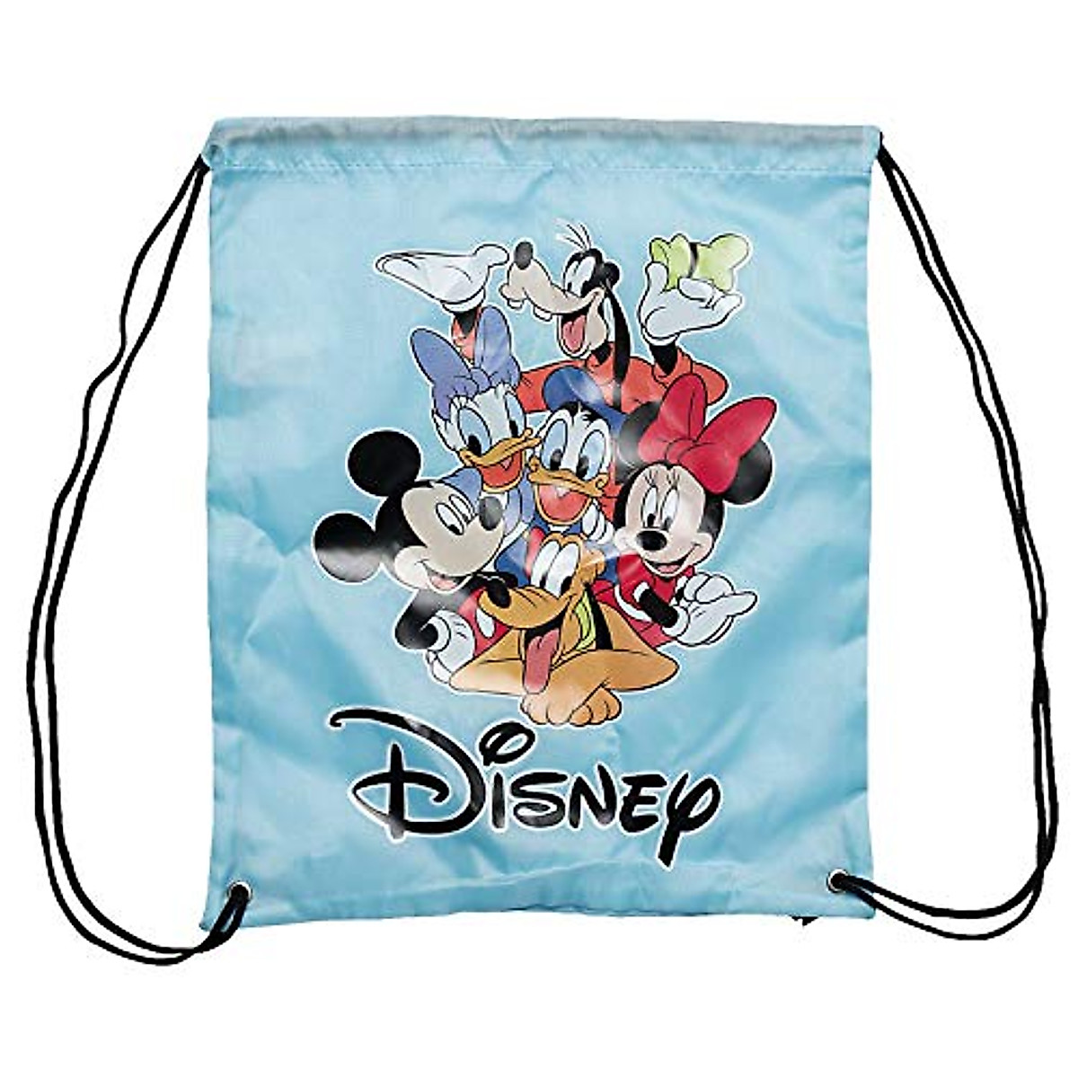 Disney Tote 15" Sling Bag Mickey Mouse Minnie Donald Daisy Goofy Pluto Print