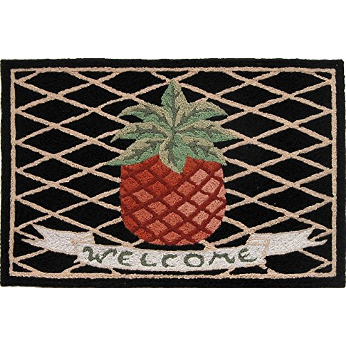 JellyBean Pineapple Welcome Rug