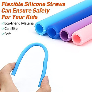 Vermida Kids Tumbler with Straw and Lid,12oz Spill Proof Toddlers Straws Cups with Lids,Stainless Steel Double Wall Insulated Smoothie Sippy Cup with Straws Keeps Drinks Cold & Hot