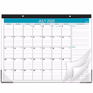 2023 Desk Calendar- 12 Monthly Desk/Wall Calendar, January 2023- December 2023, 12'' X 17'', Desk Calendar 2023 with Large Ruled Blocks for Planning and Organizing for Home or Office