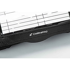 CHAMPRO Wristband Playbook; Single, Youth, Black, Model: AF49YB