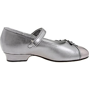 Jumping Jacks Amber Mary Jane (Toddler/Little Kid/Big Kid),Pewter,9 M US Toddler