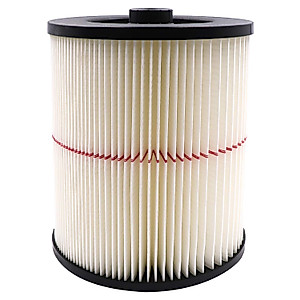17816 Replacement Filter For Craftsman 9-17816 Wet/Dry Vacuum Cleaner Fit 5 gallon,1 pack