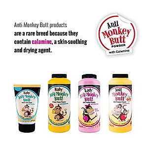 Anti Monkey Butt Lady Anti-Monkey Butt Powder 6 Oz(Pack of 6)