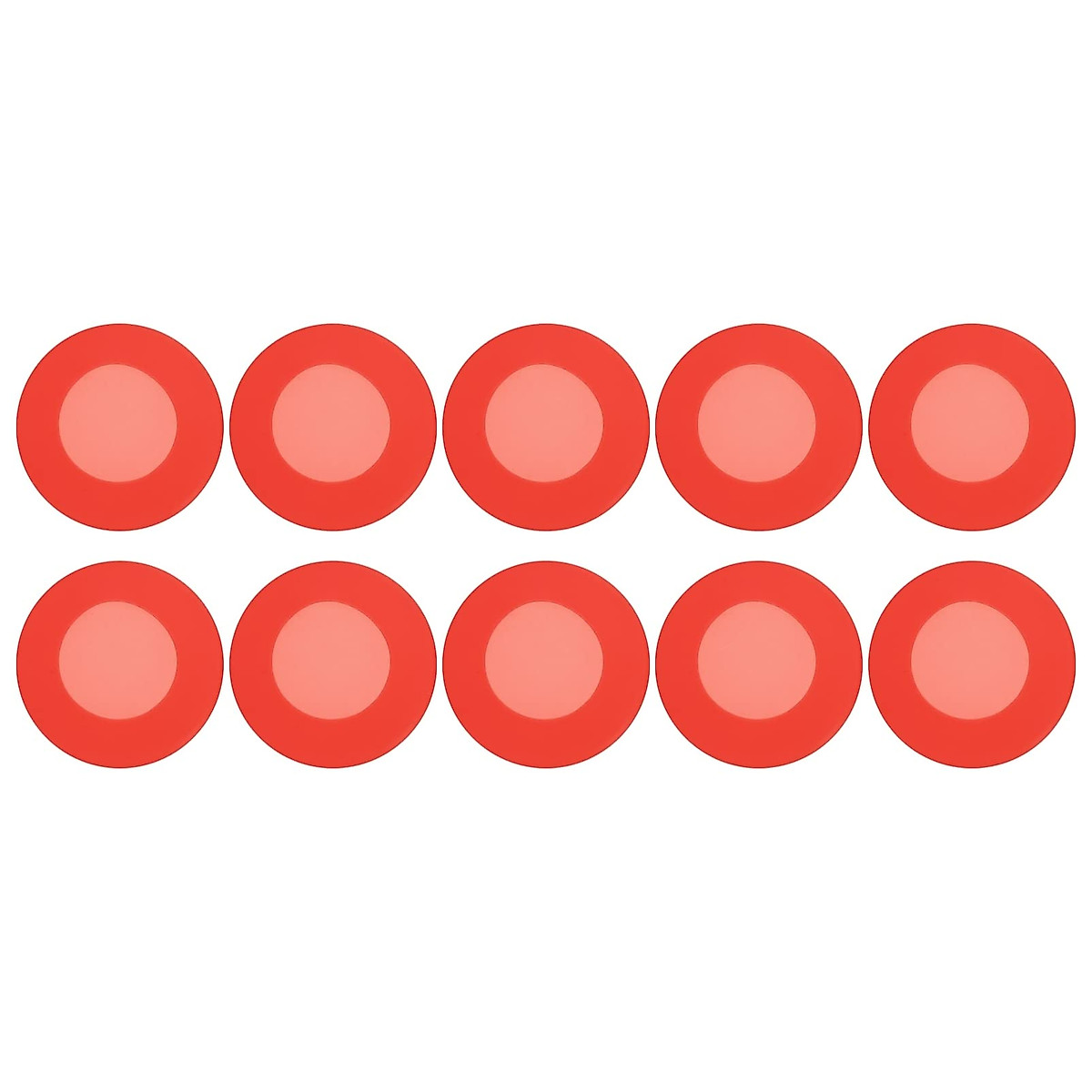 Balacoo Stethoscope Covers Stethoscope Cover - 10 Pcs Soft Silicone Stethoscope Spare Parts- Disposable Replacement Stethoscope Diaphragm Covers