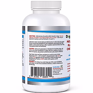 Potassium Citrate Plus Cranberry with Magnesium Supplement for Dogs (60 Tablets) - Urinary Tract Support - Helps Deter Formation of Calcium Oxalate Stones-Deters Bladder & Kidney Stones(Made in U.S.A)