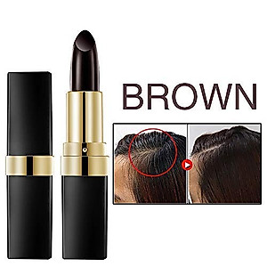 La Milee Hair Color Dye Pencil for Roots Brown Instant Hair Dye Pencil Temporary Hair Colour BROWN 3.8g