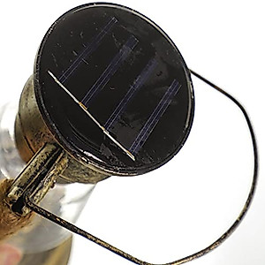 DJASM Outdoor Camping Oil Lamp Hanging Tent Led Candle Light Home Decor Garden Flickering Retro Lantern Solar Power Reading Portable