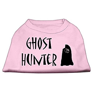 Mirage Pet Products Ghost Hunter Screen Print Shirt Red with Black Lettering XXL (18)