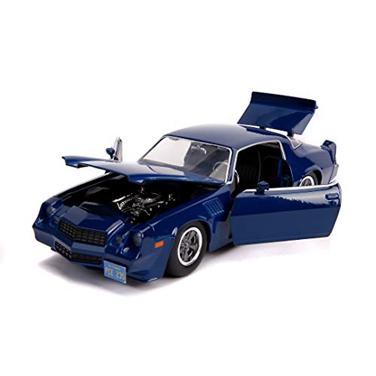 Jada Toys Billy's Chevrolet Camaro Z28 Dark Blue with Collectible Coin Stranger Things (2016) TV Series 1/24 Diecast Model Car by Jada 31110