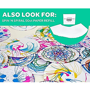 Crayola Spin & Spiral Art Station, DIY Crafts, Toys for Boys & Girls, Gift, Age 6, 7, 8, 9