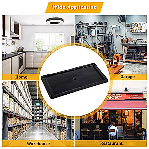 Qualirey 24 Pack Glue Traps for Rats and Snakes, Larger and Heavy Duty Baited Sticky Traps with Non Toxic Glue, Exterminator Plastic Mouse Indoor Trap, Ready to Use, Safe to Children and Pets (Black)