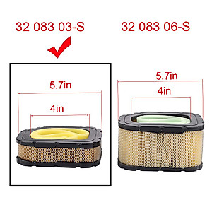 Savior 32 083 03-S KH-32-083-03-S Air Filter for Kohler SV710 SV715 SV720 SV730 SV735 SV740 Engine Mower Replace 3288303