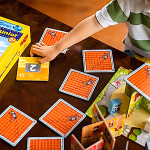 HABA My Very First Games Rhino Hero Junior - A Cooperative Stacking and Matching Game for 2 Years and Up