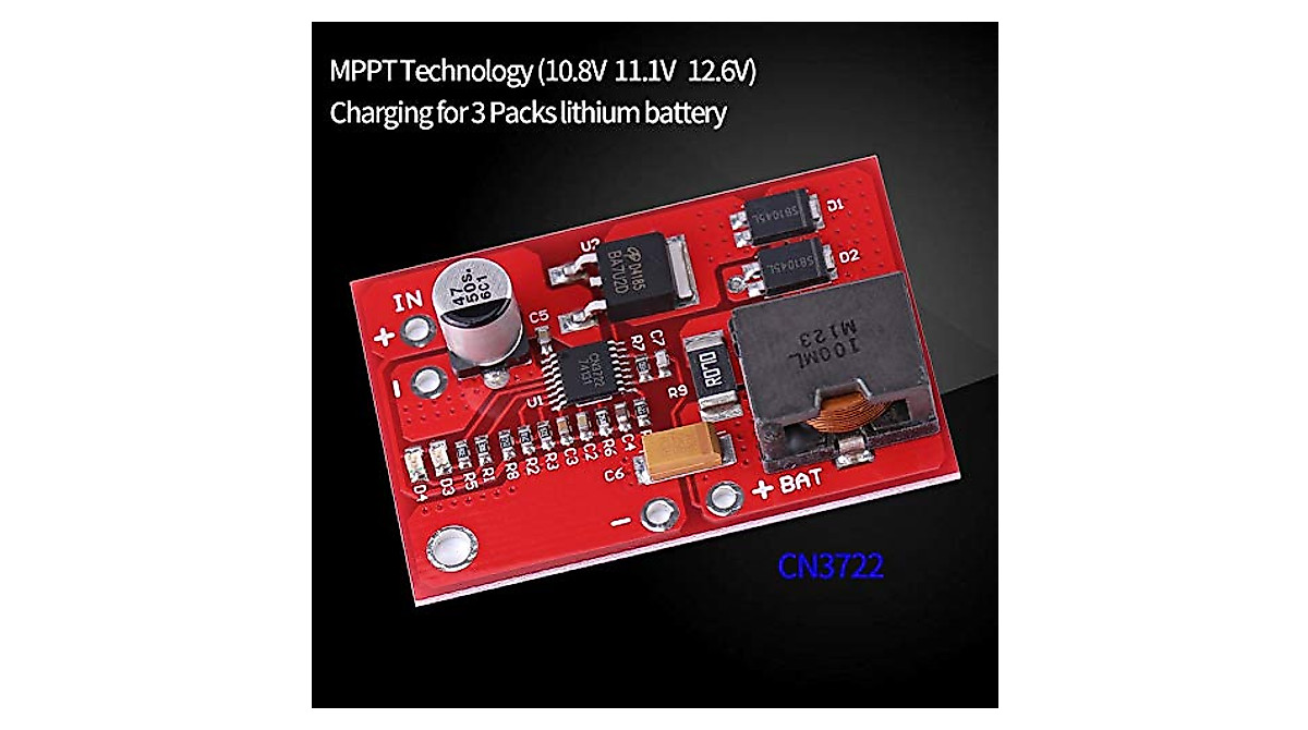 Mppt Lithium Ion 12V Solar Panel Controller