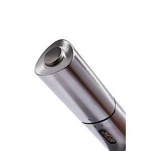 AD Kitchenware Electric Pepper Grinder Salt and Pepper Mill Kitchen, Stainless Steel